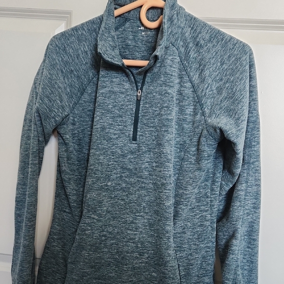 bcg | Tops | Bcg Blue Quarterzip Sweatshirt | Poshmark